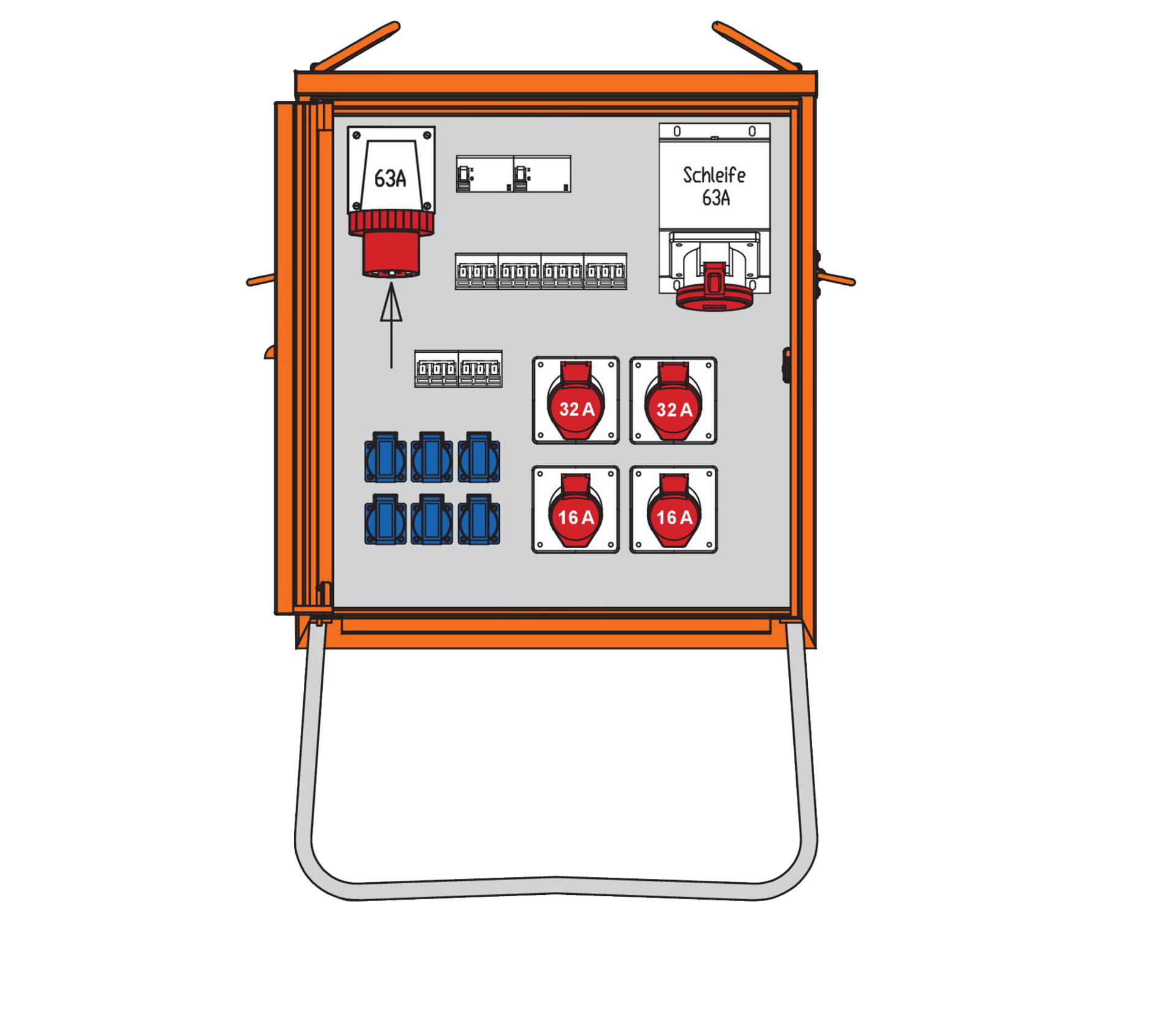 Baustromverteiler | Bosecker | Bau | Walther-Werke