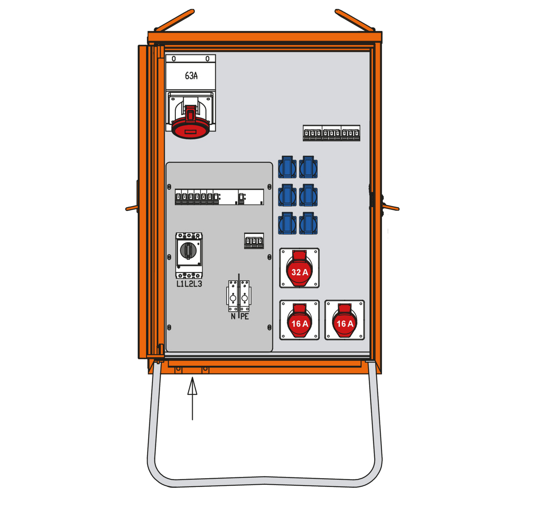 Baustromverteiler | Bosecker | Bau | Walther-Werke